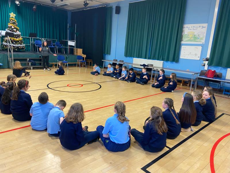 Collaborative Drama Project with Blessed Trinity College