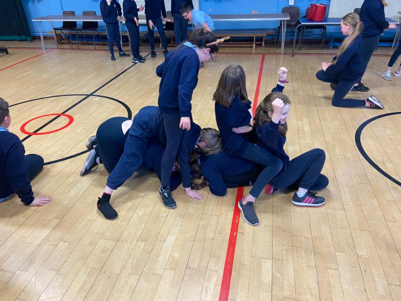 Collaborative Drama Project with Blessed Trinity College
