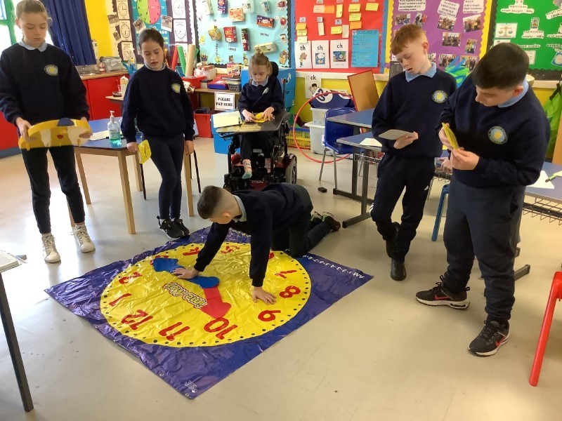 TIME for Learning with the P7 pupils