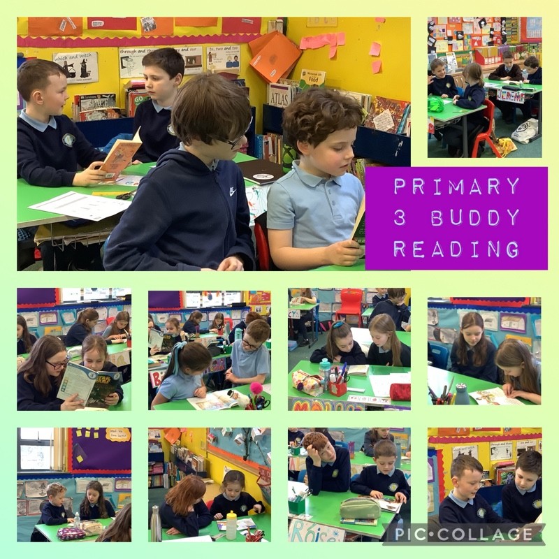 P3 & P7 Buddy Reading
