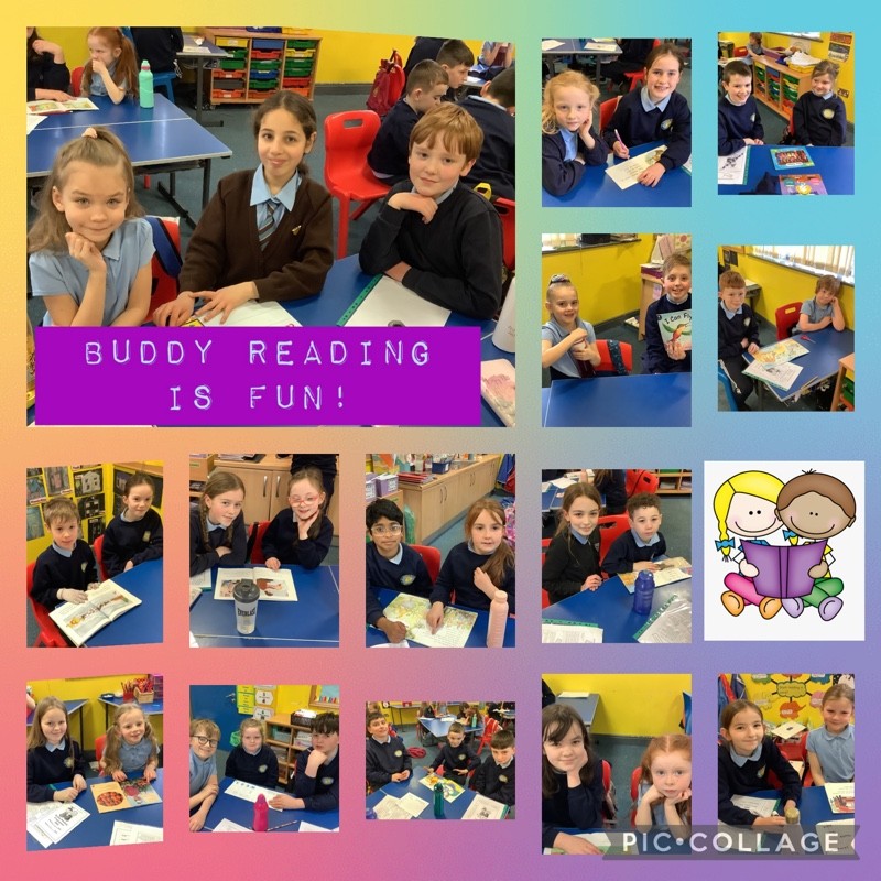 P3 & P7 Buddy Reading