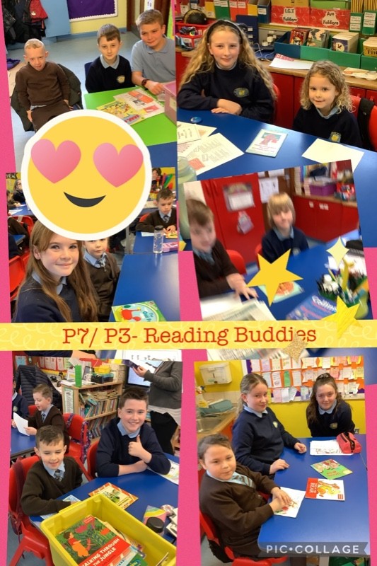 P3 & P7 Buddy Reading
