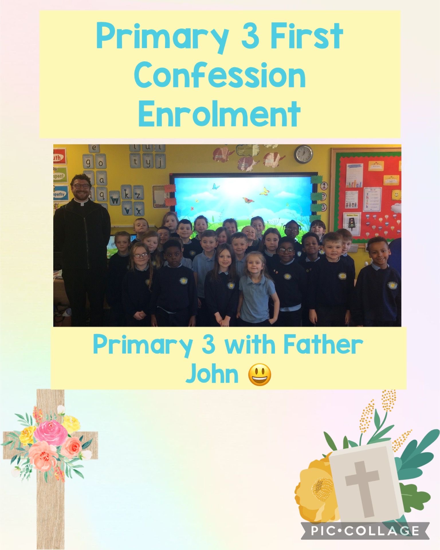 Enrolment for First Confession