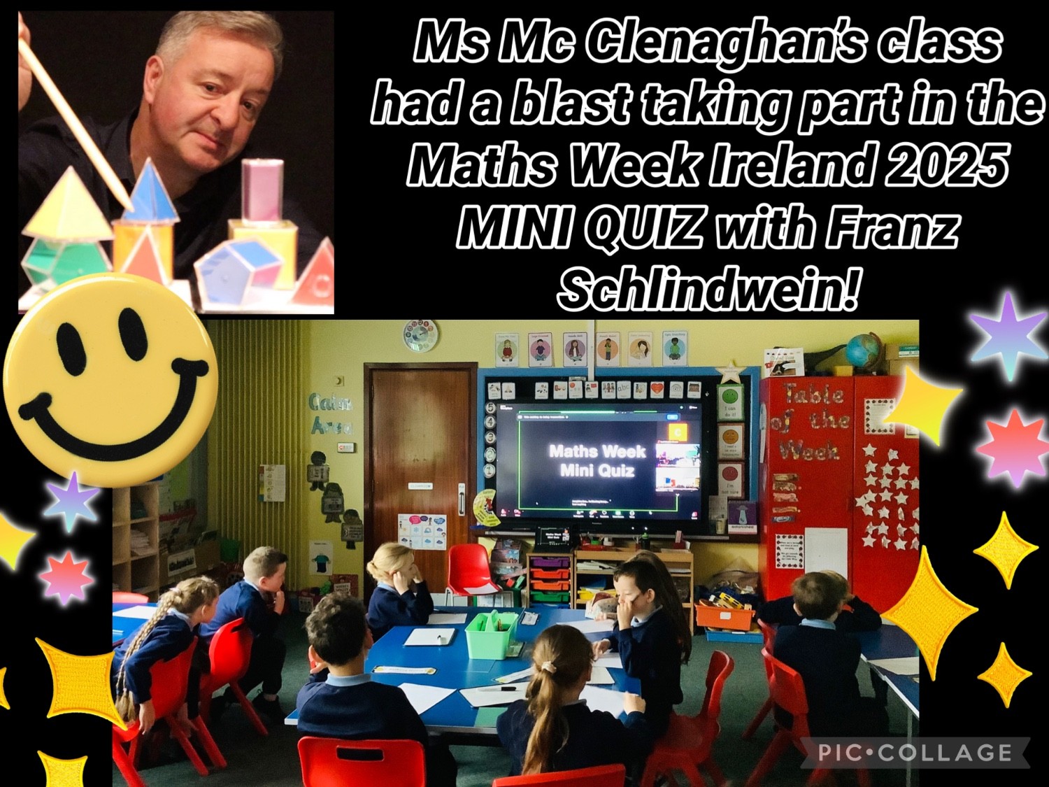 P4 enjoy Maths Week Ireland 2025